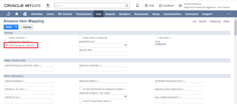 How to check if the process to update the Image of an Item from ...